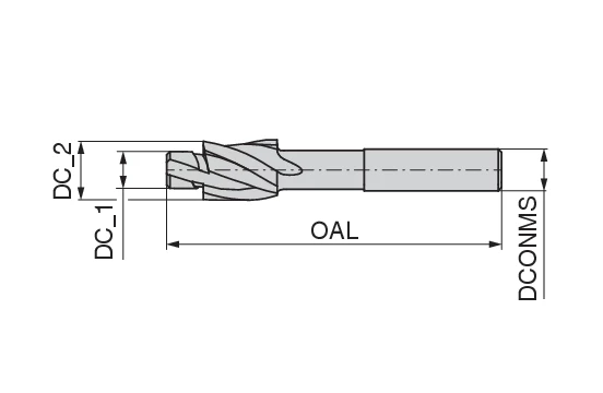 Counterbore, DIN 373 | CERATIZIT | WNT | KOMET