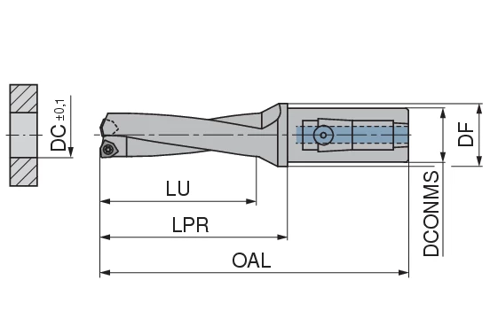 KUB Trigon – Indexable insert drill | CERATIZIT | WNT | KOMET