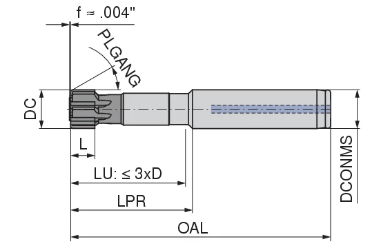 Monomax – High-speed reamers, short | CERATIZIT | WNT | KOMET