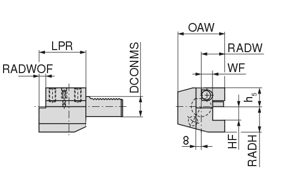 Axial tool holders | CERATIZIT | WNT | KOMET