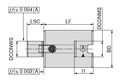 Extension for Shell mill arbors | CERATIZIT