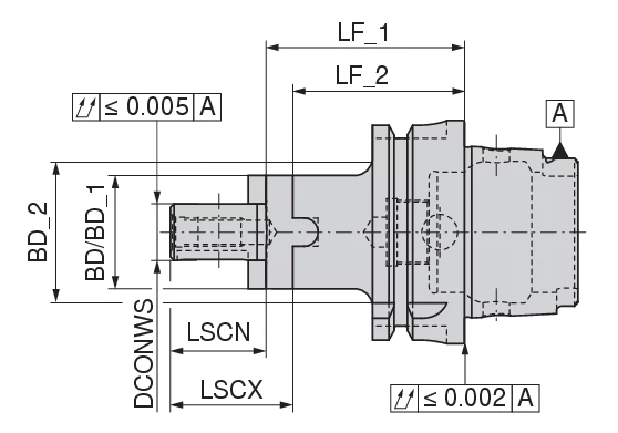 Combination shell mill adapter | CERATIZIT | WNT | KOMET