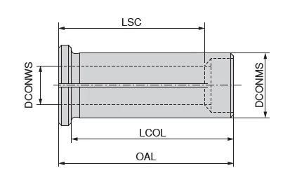 Reducing sleeves for hydraulic and high pressure chucks | CERATIZIT