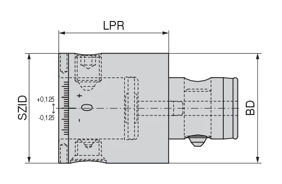 Eccentric adjuster with ABS Connection | CERATIZIT