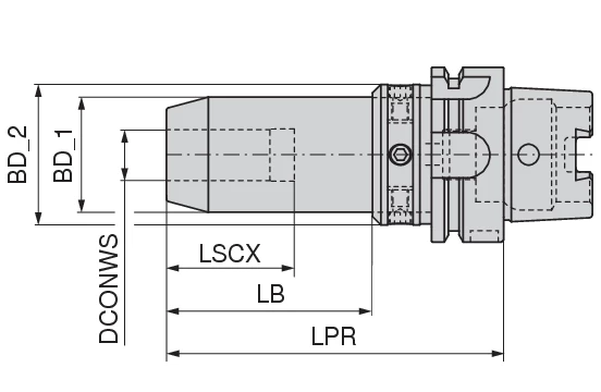 Compensation holder DAH 50 HS | CERATIZIT | WNT | KOMET