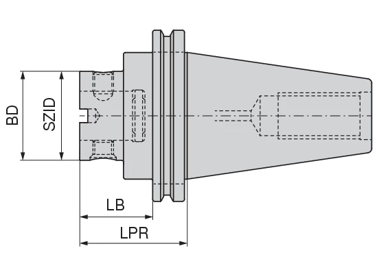 Adapter with ABS-N connection | CERATIZIT | WNT | KOMET