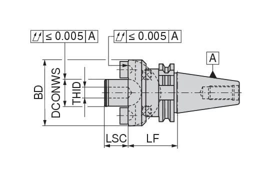 Large diameter facemill adapter | CERATIZIT | WNT | KOMET