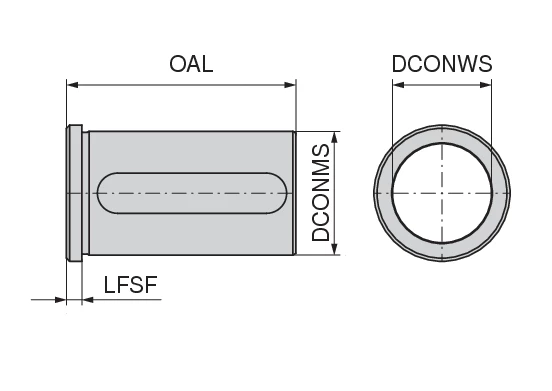 Reduction sleeves for direct clamping | CERATIZIT | WNT | KOMET