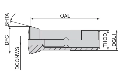 Adjustable guide bush F 391 | CERATIZIT | WNT | KOMET