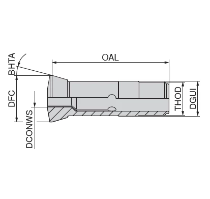 Adjustable guide bush T 223 | CERATIZIT | WNT | KOMET