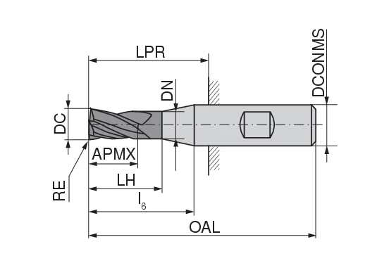 MonsterMill – End milling cutter with corner radius | CERATIZIT | WNT ...