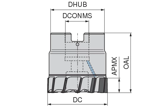 PCD face mill | CERATIZIT