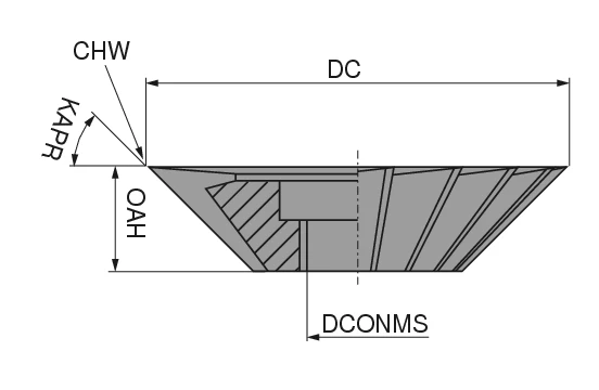 Shell type single angle milling cutter HSS | CERATIZIT | WNT | KOMET