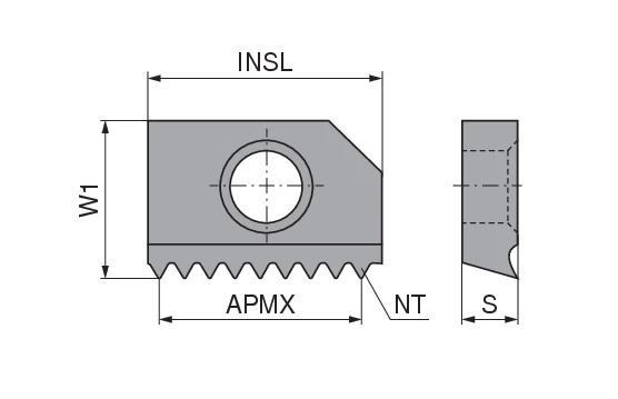 ModuThread – Thread milling insert | CERATIZIT | WNT | KOMET