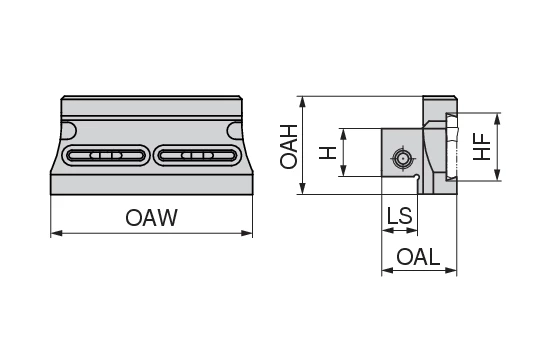 Split clamping block for blades DC | CERATIZIT | WNT | KOMET