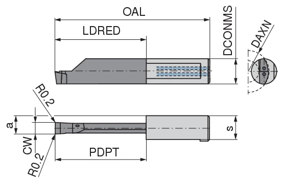 UltraMini – Schneideinsätze zum Axial-Stechen | CERATIZIT | WNT | KOMET