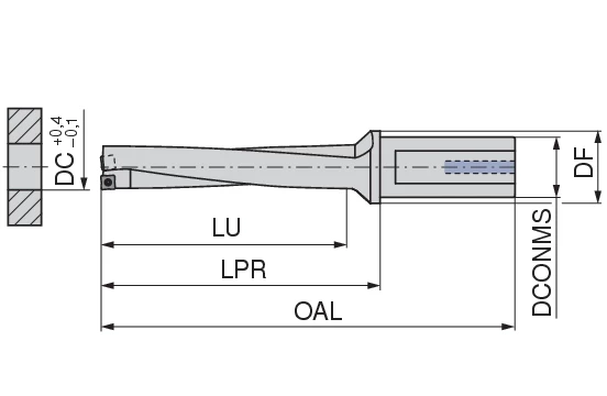 MaxiDrill 900 – Indexable insert drill | CERATIZIT | WNT | KOMET