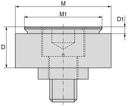 Insert jaw, round, grip 3 mm | CERATIZIT