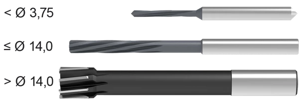 NC machine reamers, DIN 8093-2B | CERATIZIT | WNT | KOMET