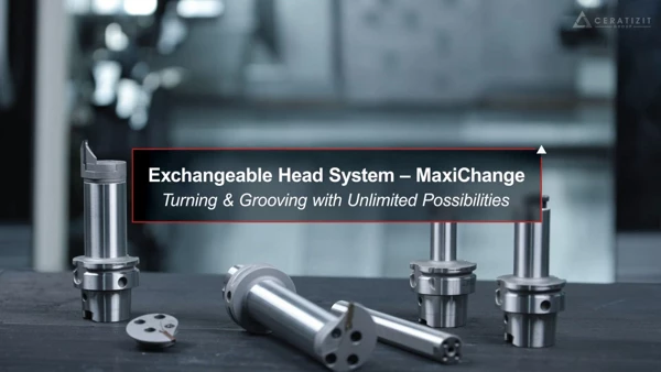 MaxiChange – 0° base holders for the exchangeable head system | CERATIZIT | WNT | KOMET
